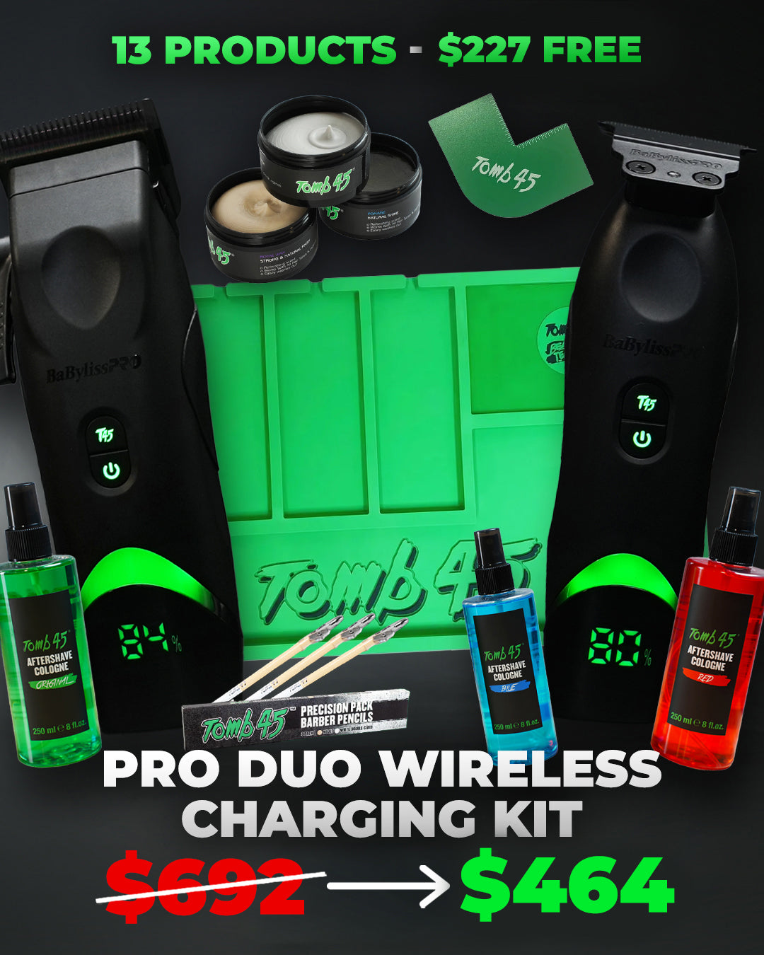 Pro Duo Wireless Charging Kit - Tomb 45