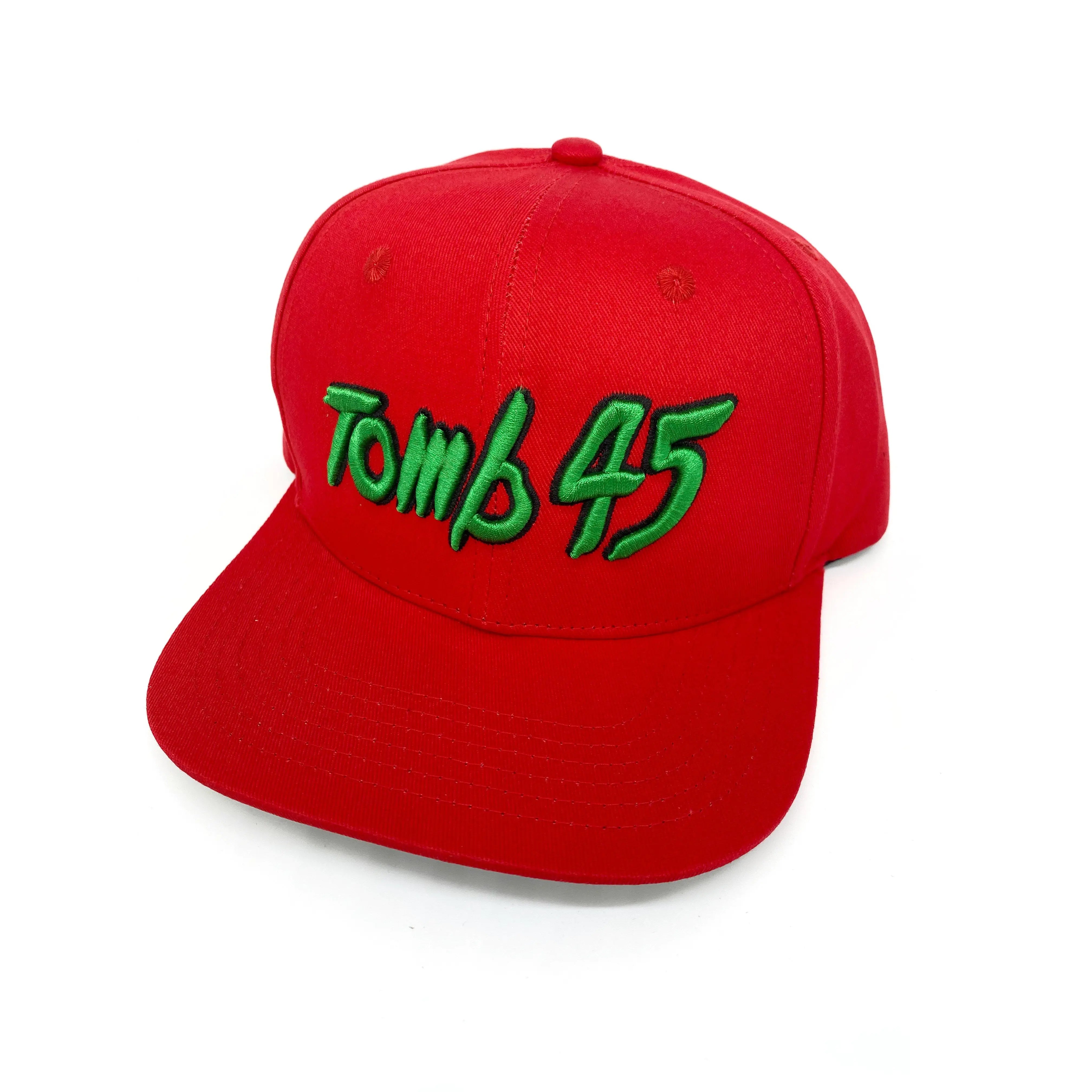 Tomb45™️ Logo Snapback Hat - Graffiti Bill - Tomb 45