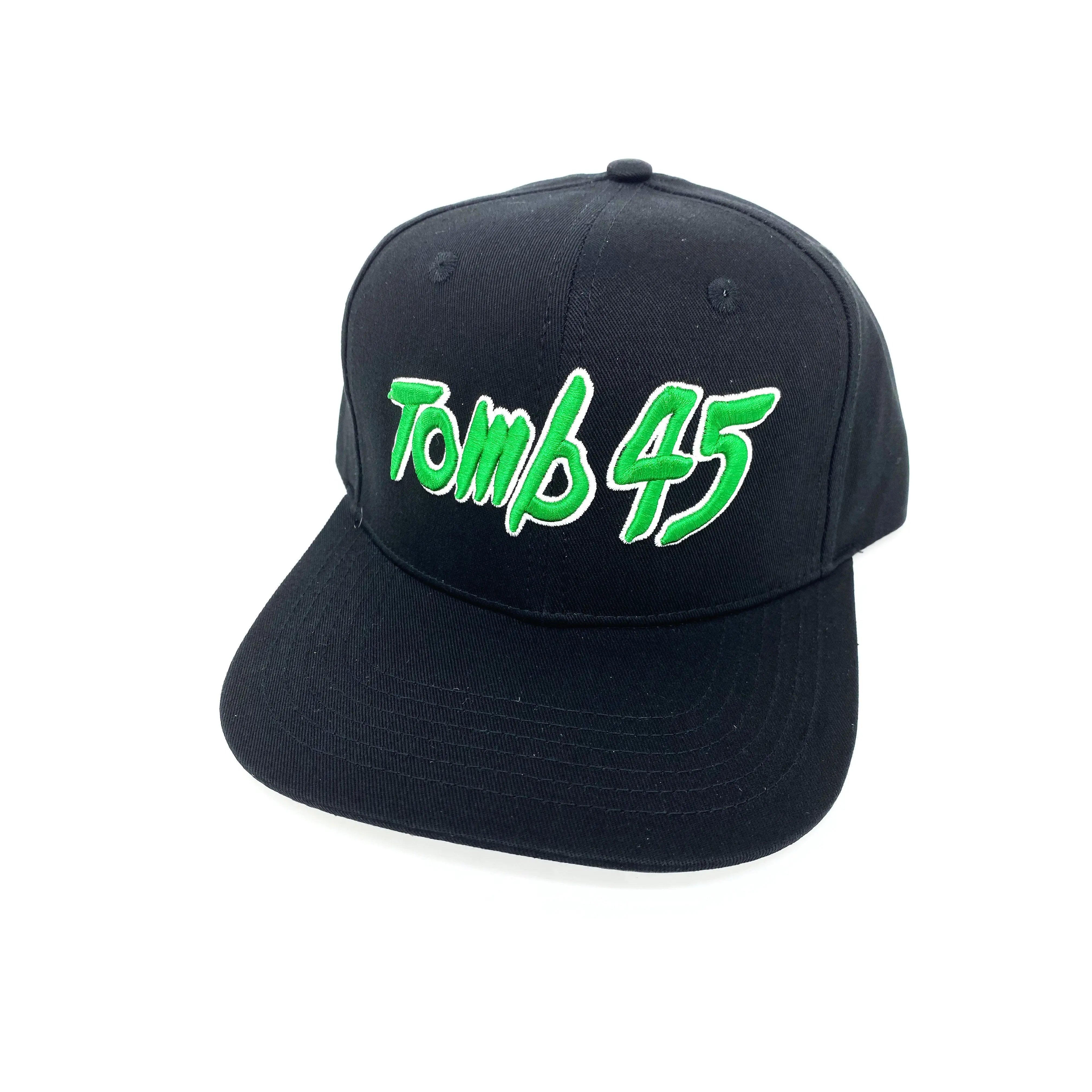 Tomb45™️ Logo Snapback Hat - Graffiti Bill - Tomb 45